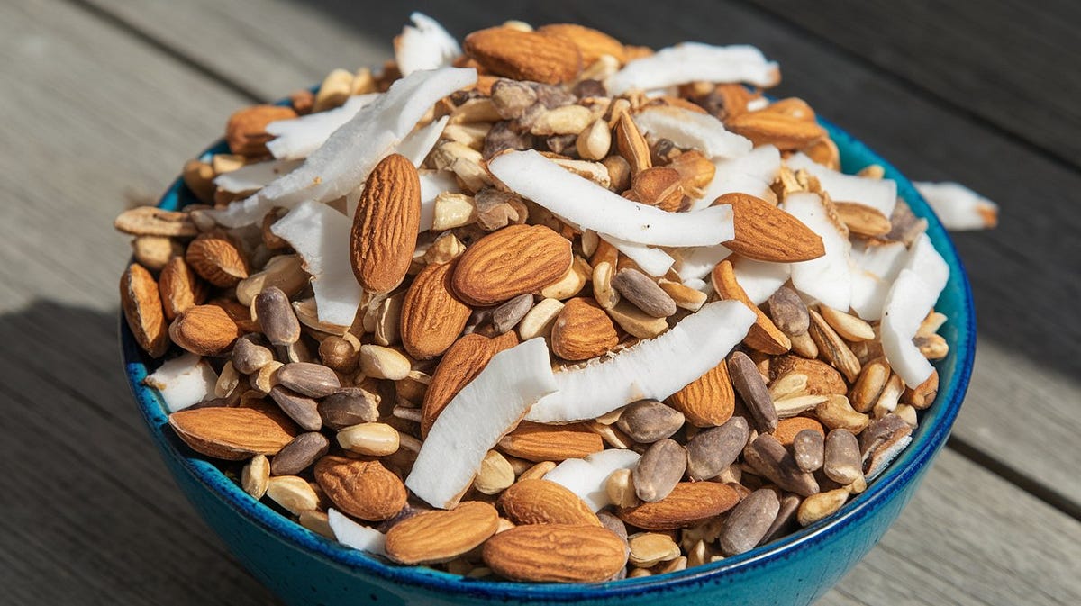 Snack Series(8)：Crispy Coconut Toasted Nuts: A Crunchy and Flavorful ...