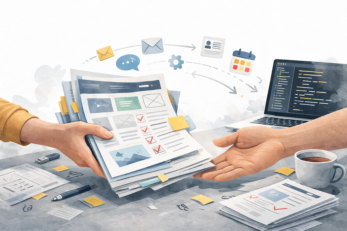 Handing over design tasks | Medium