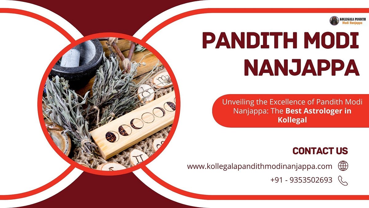 Unveiling the Excellence of Pandith Modi Nanjappa: The Best Astrologer ...