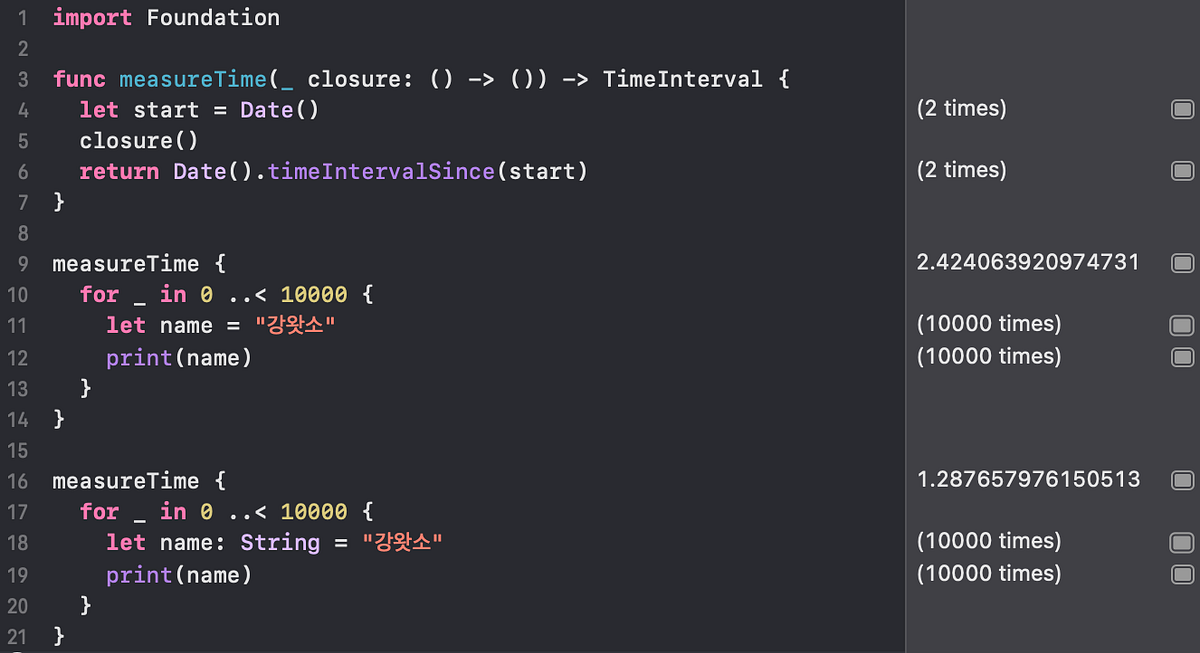 [Swift] Type Inference vs Type Annotation | by r1verfuture | Medium