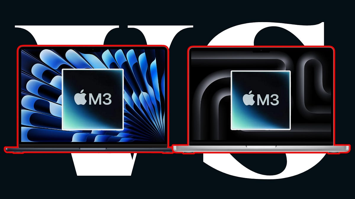 M3 MacBook Air vs M3 MacBook Pro: The Ultimate Comparison | Medium