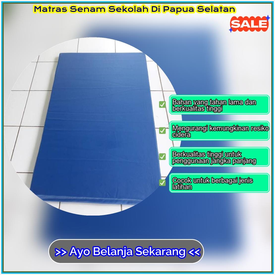 Matras Senam Sekolah Di Papua Selatan | by Alat Lompat Tinggi | Sep ...