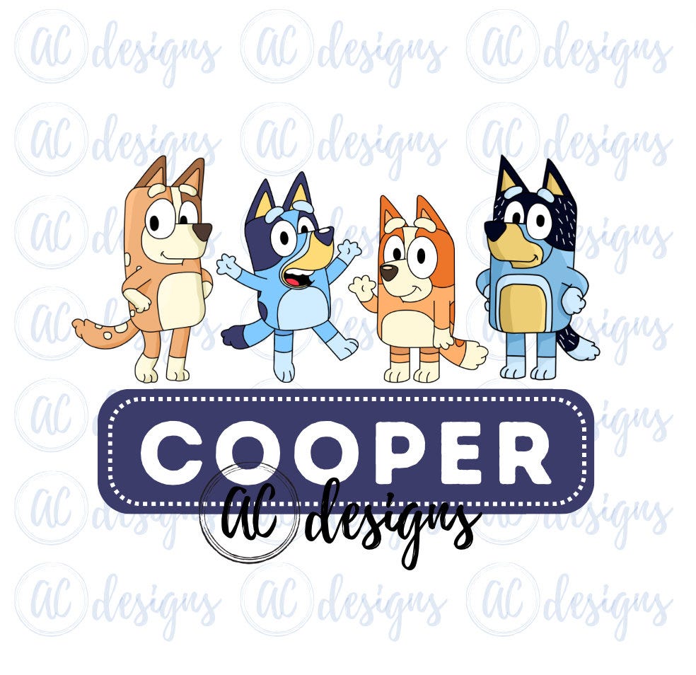 Heeler Fam Nameplate PNG/SVG *BUNDLE* | by Angela Clapp | Jul, 2024 ...