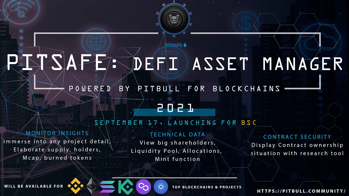 INTRODUCING PitSafe by Pitbull: A DeFi Asset & Security Manager for ...