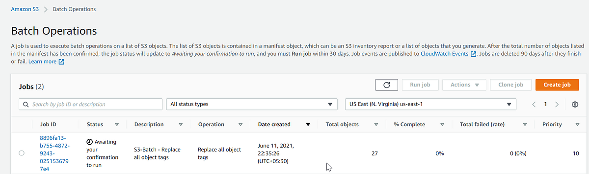 A quick guide to S3 Batch Operations | by Thrupthi | Medium | Medium