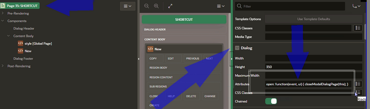Close The Modal Dialog When Clicked Outside In Oracle Apex By Radwan Salameh Medium