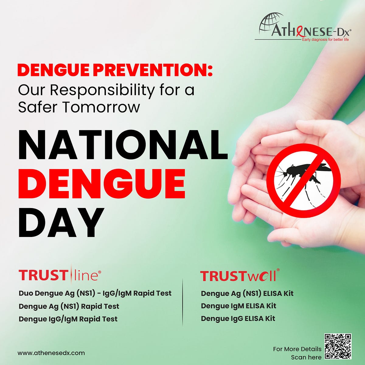 National Dengue Day 2024 - Athenese-Dx - Medium
