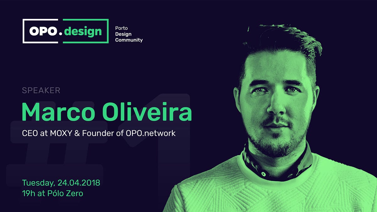 OPO.design meetup #1: Speaker Profiles 🗣 | by Filipe Dias | OPO.network ...