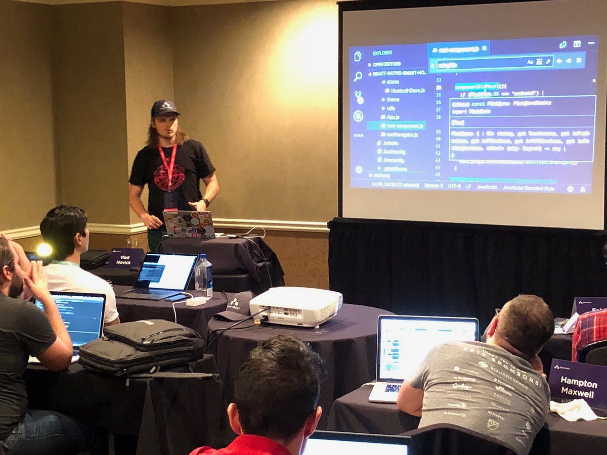 Controlling Smart homes with React Native workshop at Chain React Conference | by Vladimir ...