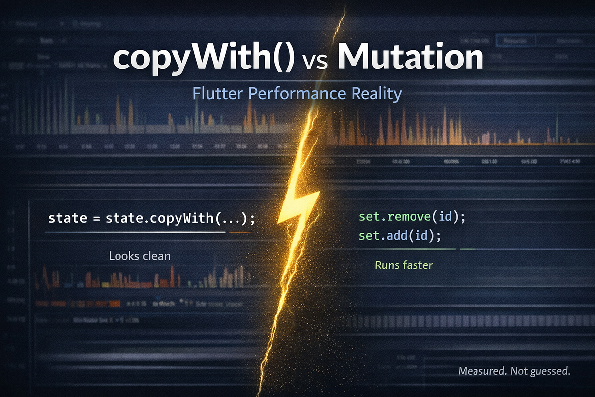 Stop Using copyWith() Blindly — Here’s What It Costs You in Flutter | by Mohit Gupta | Jan, 2026 ...