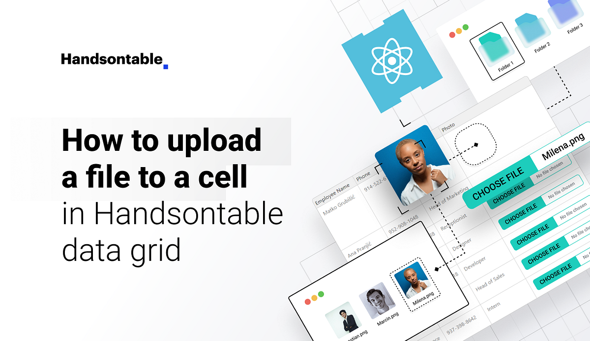 How to upload a file to a cell in Handsontable data grid | by Akash Mittal | Medium
