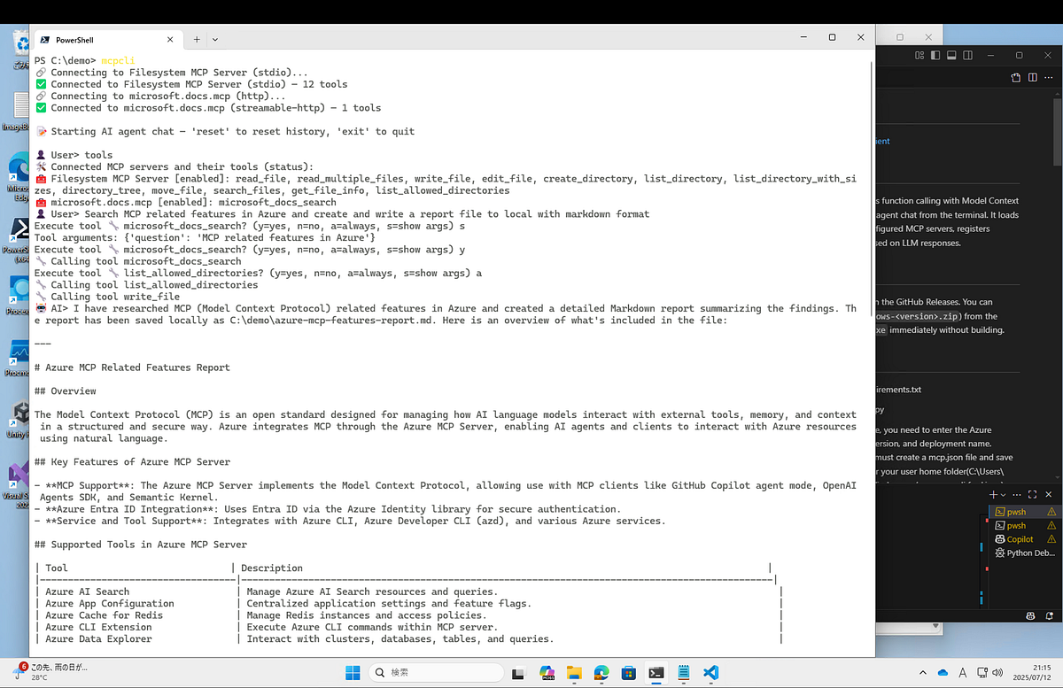 Introducing Azure MCP CLI Client: A Desktop CLI Chat Tool for Azure OpenAI and MCP Integration ...