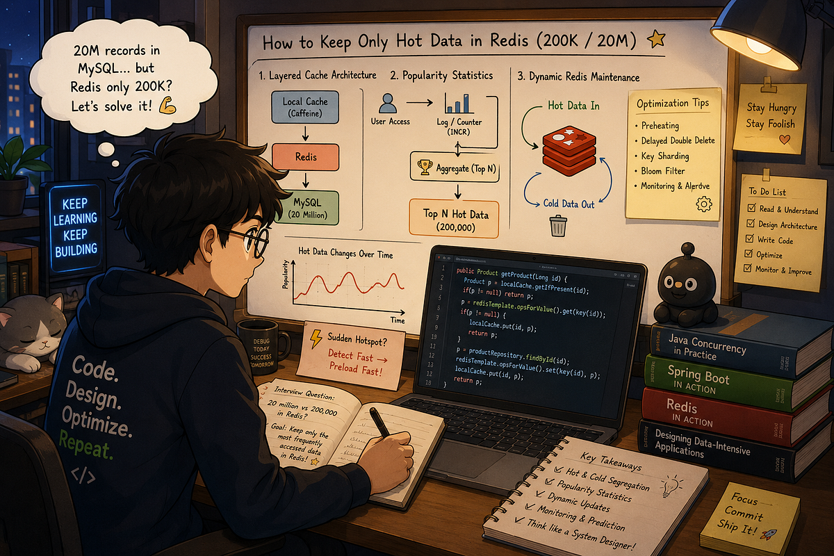 The interviewer smiled: I solved the “20 million vs 200,000” Redis ...
