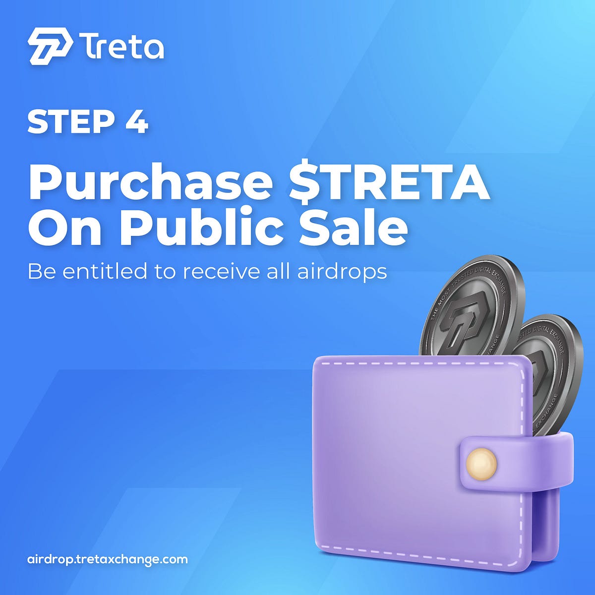 Airdrop Campaign Mechanism - Treta Exchange - Medium