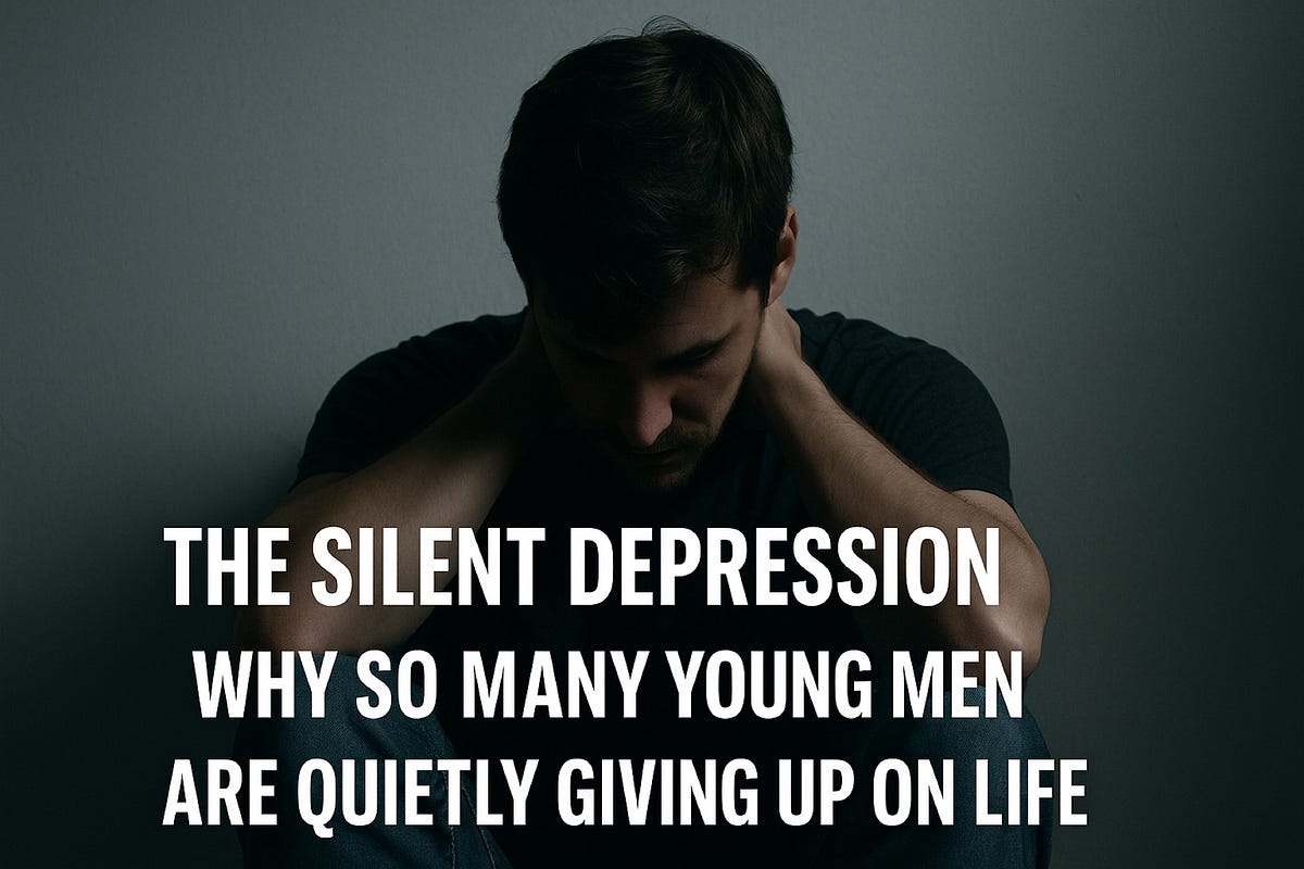 🧠 The Silent Depression: Why So Many Young Men Are Quietly Giving Up on ...