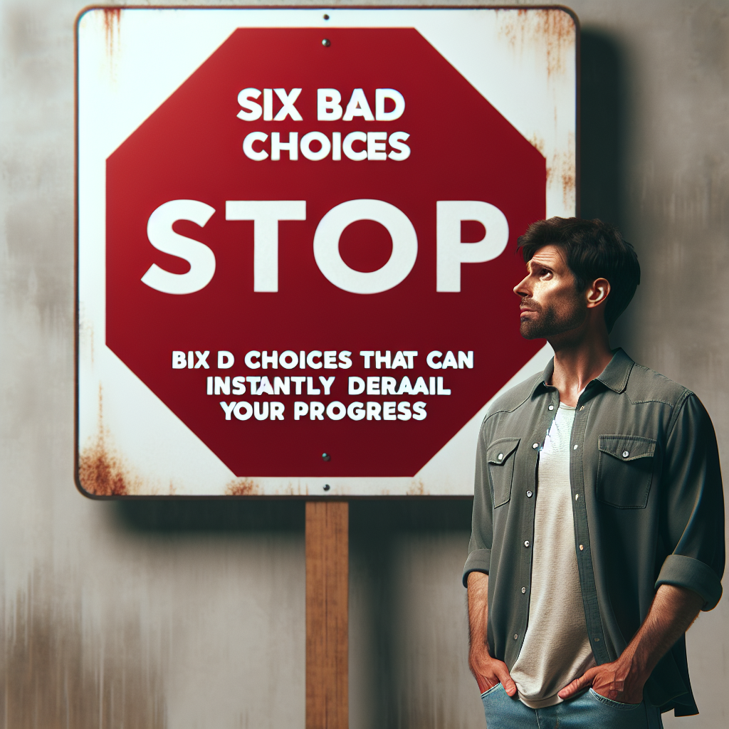 Six Bad Choices That Can Instantly Derail Your Progress | by Smart ...