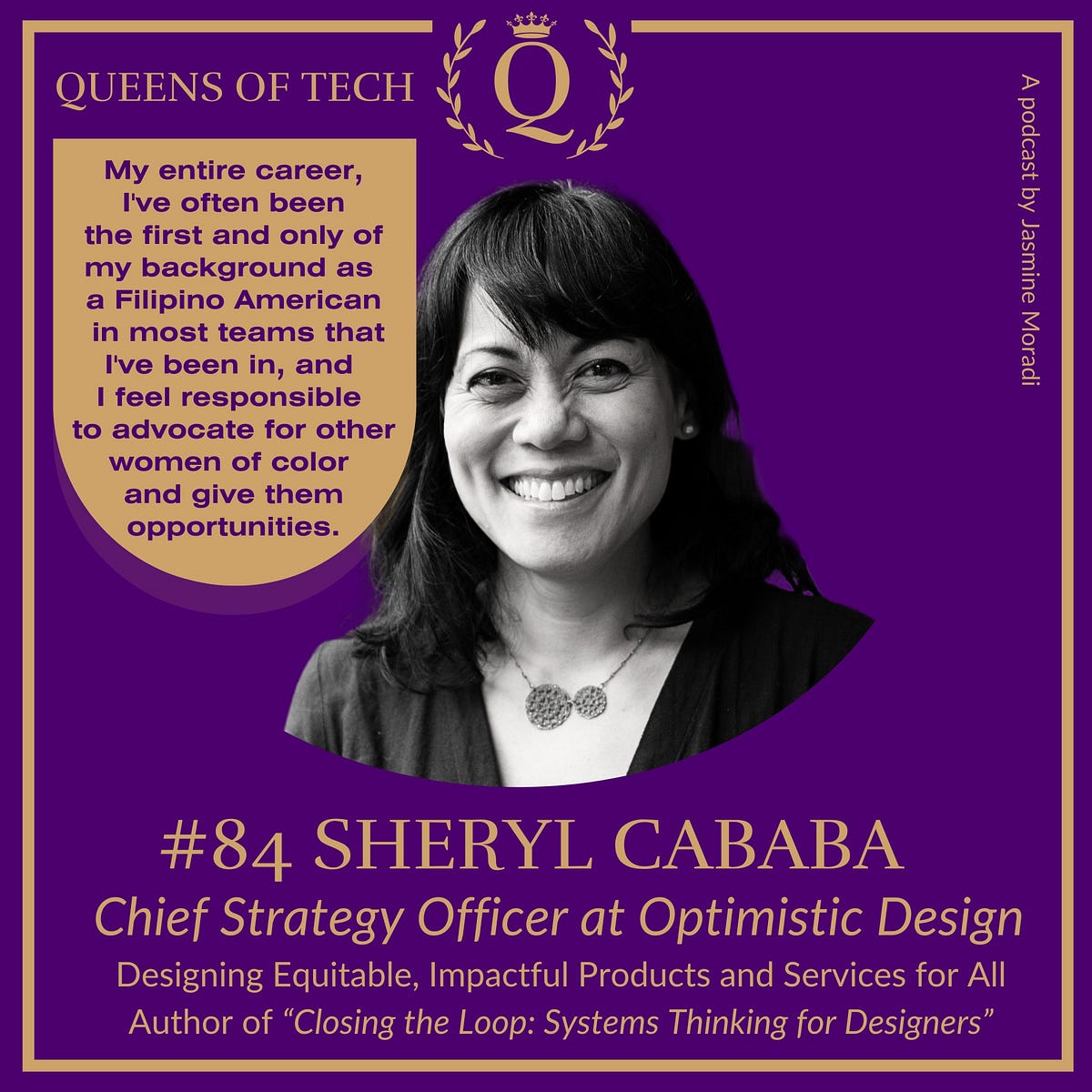 Women in Tech: Sheryl Cababa — Chief Strategy Officer at Optimistic Design | 100 Voice of Impact ...