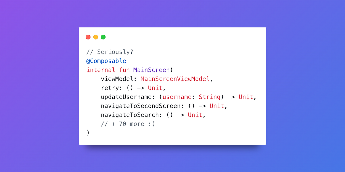 A Simple Way To Handle UI Actions In Jetpack Compose | by Ali Mohseni Rad | Medium
