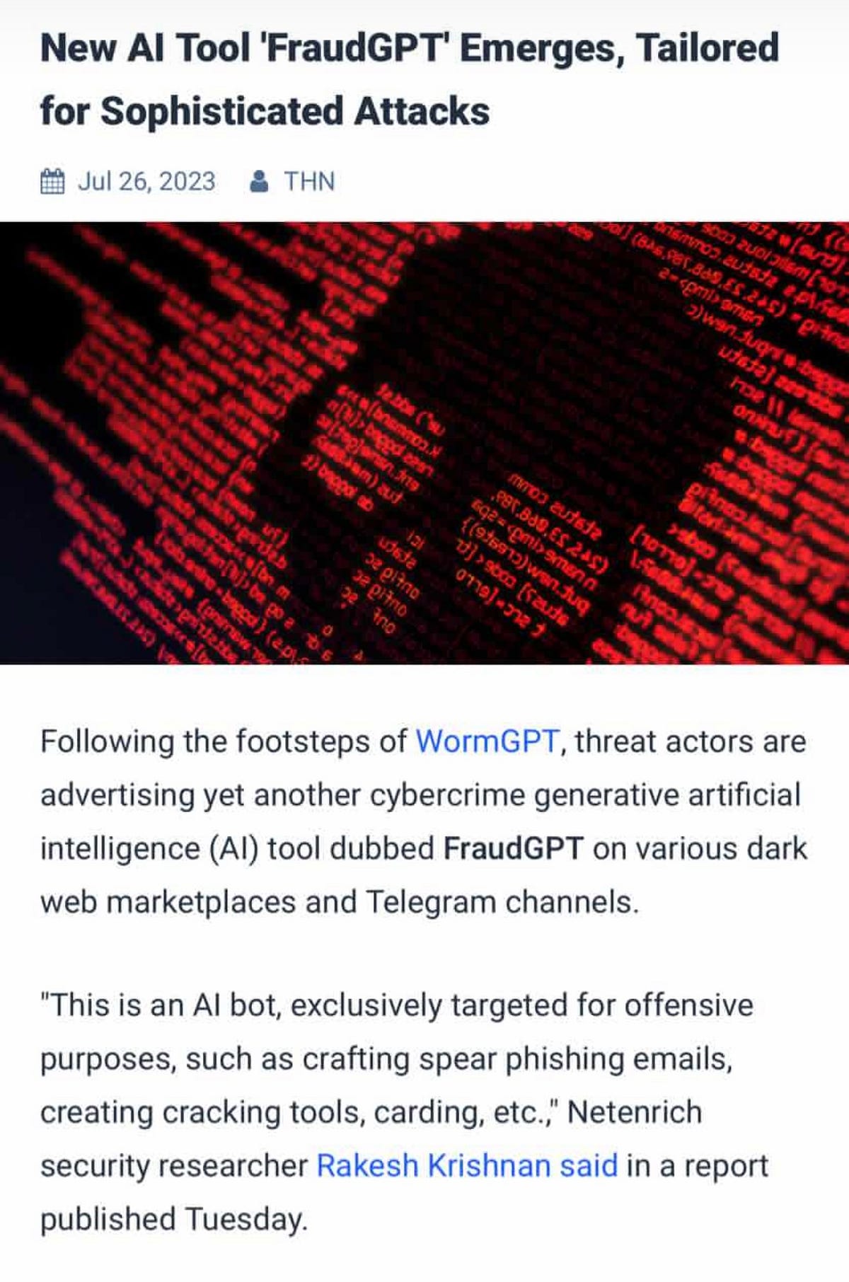 Unraveling FraudGPT: The Exploitative Side of AI Chatbots -Trapzzy | by ...