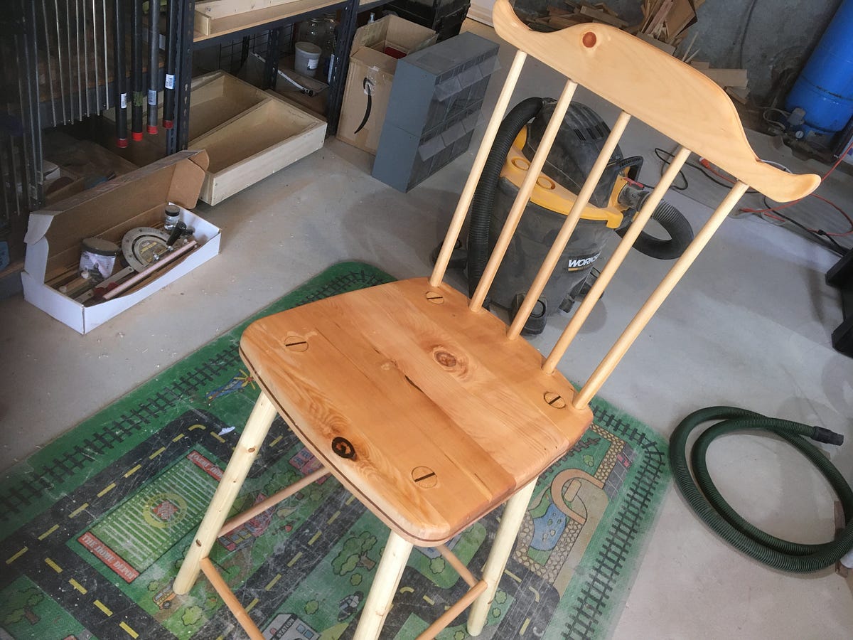 My First Chair is Finally Built…. Turning recycled scrap wood into a ...