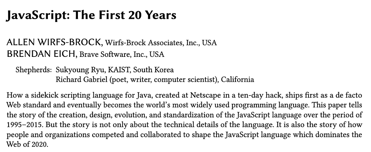 JavaScript Is A Trademark!. Please excuse me, but this article may ...
