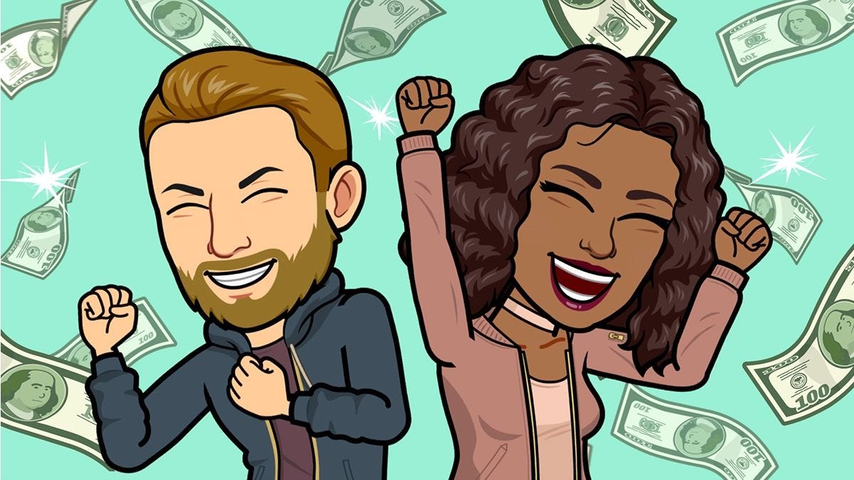 VENMO + BITMOJI = ️. Venmo y Bitmoji han llegado a un… | by AJRA | Medium