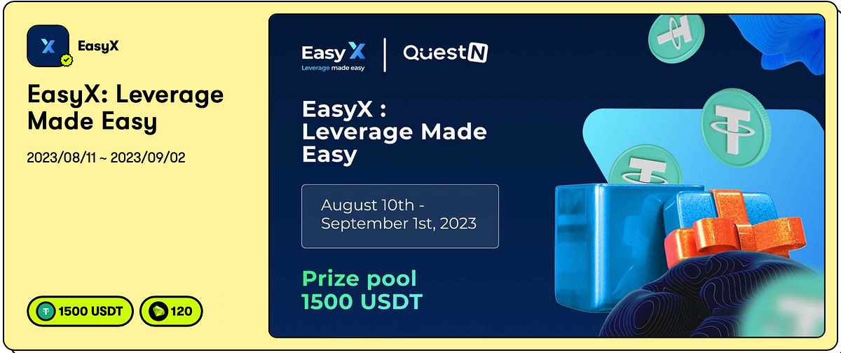 EasyX: Leverage Made Easy Airdrop - AirdropResearch.com - Medium