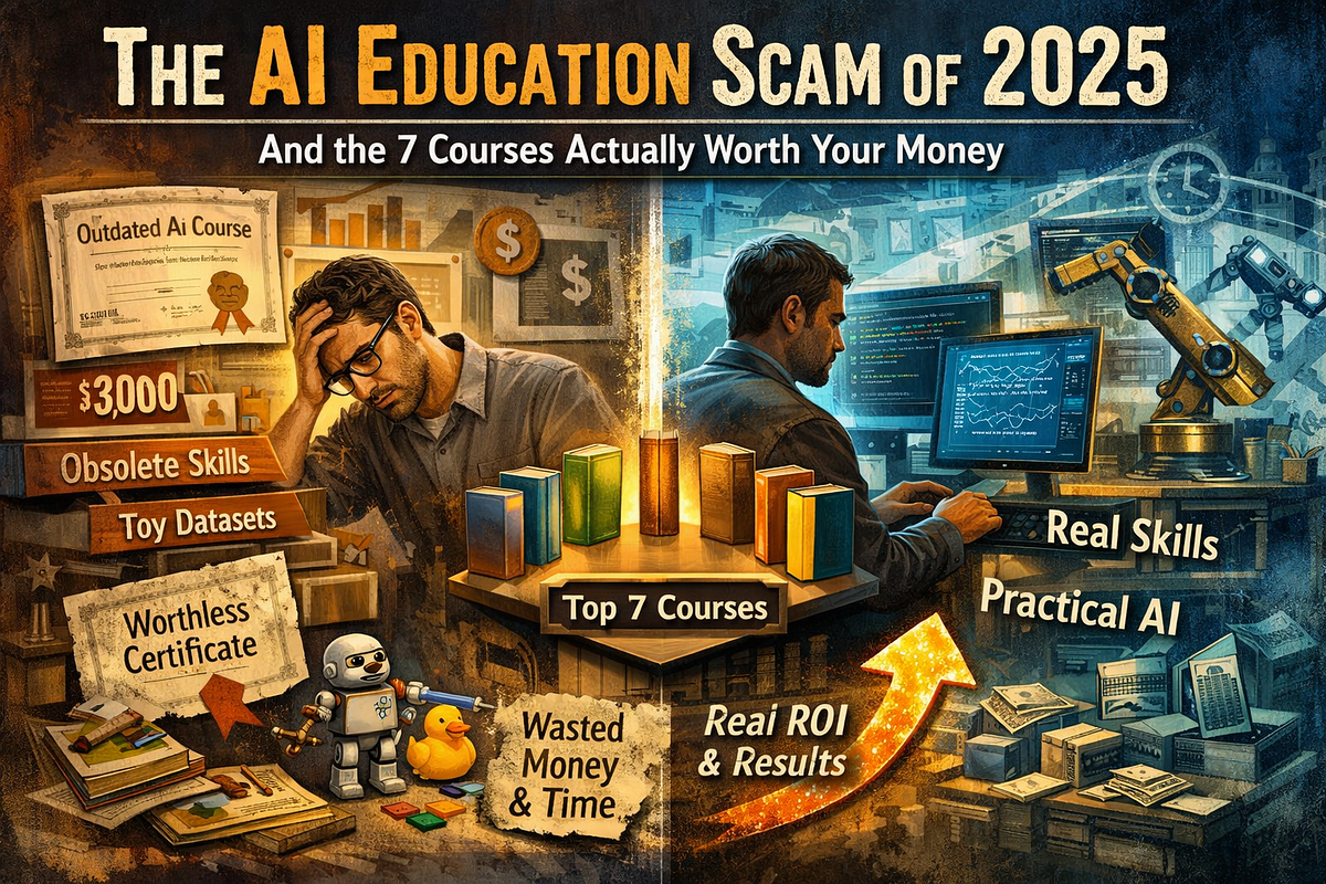 The AI Education Scam of 2025 (And the 7 Courses Actually Worth Your ...