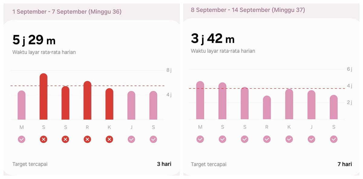 How I Reduced My Screen Time in 7 Days | by Enjela | Sep, 2024 | Medium