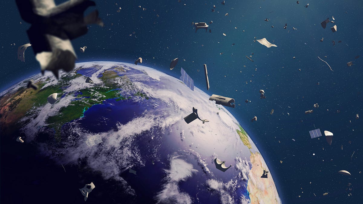 Space Pollution. High above the Earth, where stars… | by Nicole ...