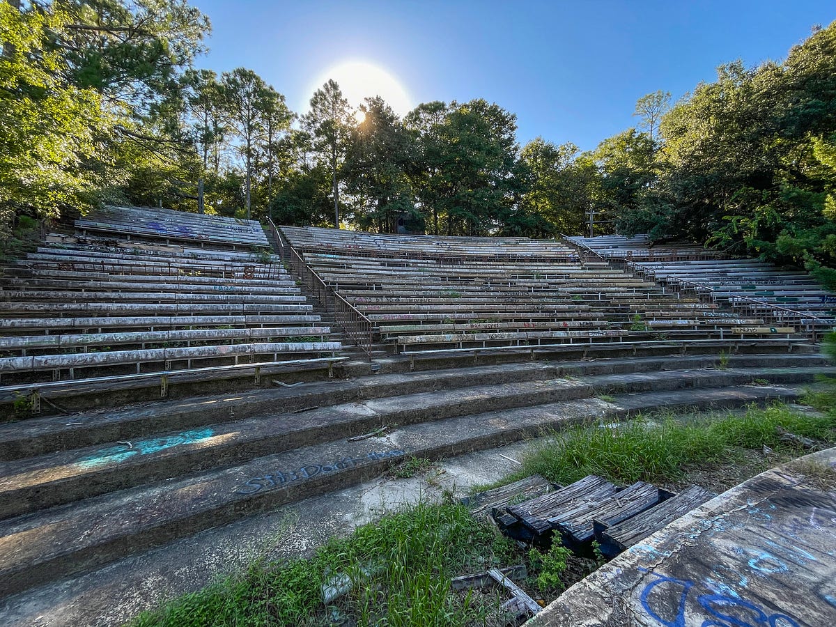 Abandoned Jekyll Island Amphitheater by Juney B. Designs | Medium