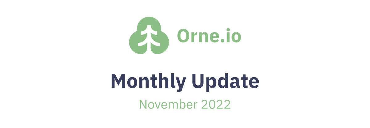 Orne.io Monthly Update — November 2022 | by Orne.io | Medium