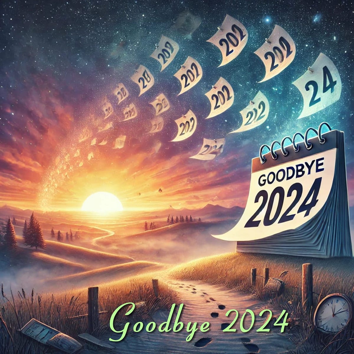 Goodbye 2024. GOODBYE (2024) | by Saddam hussain | Dec, 2024 | Medium