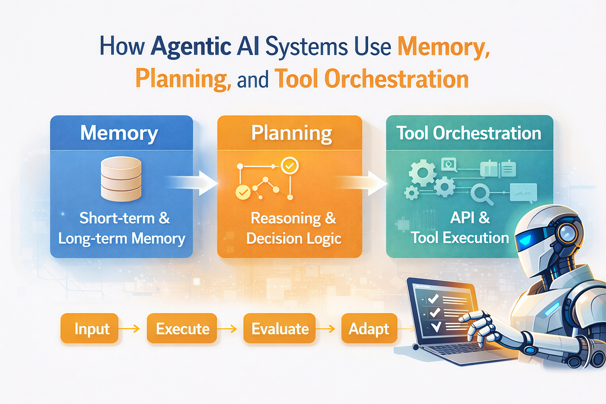 How Agentic AI Systems Use Memory, Planning, and Tool Orchestration ...