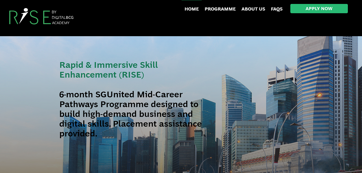Taking the BCG Rise Program. With COVID-19 accelerating the need for ...