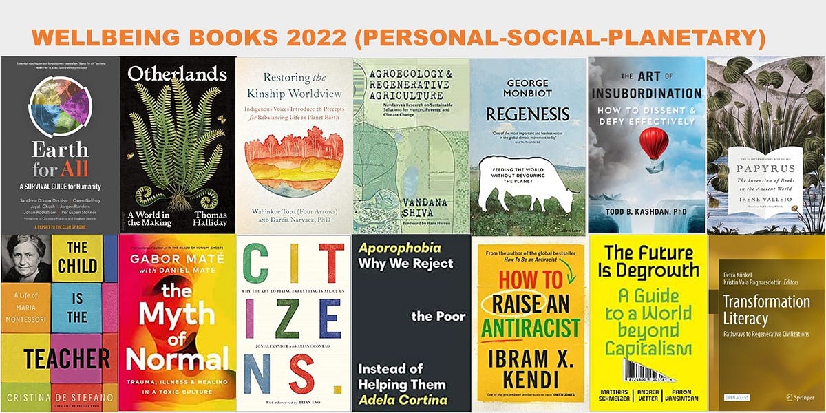 14 Wellbeing Books from 2022 (1 of them downloadable) to explore our ...
