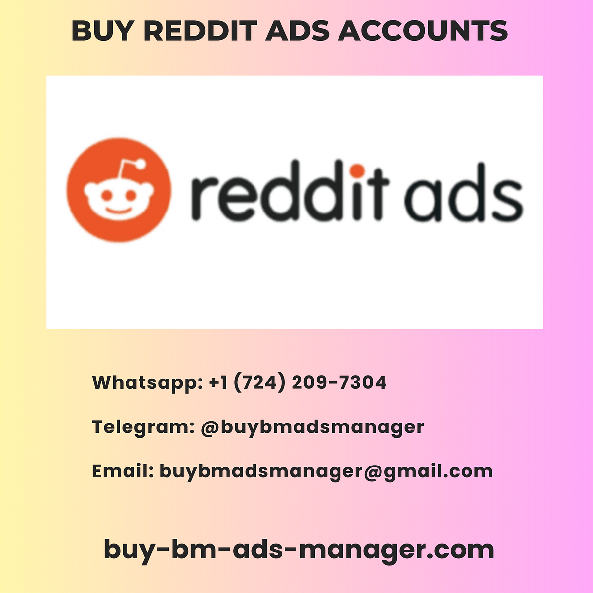 Buy Reddit ads Accounts. order now and Buy from this page. If… | by ...