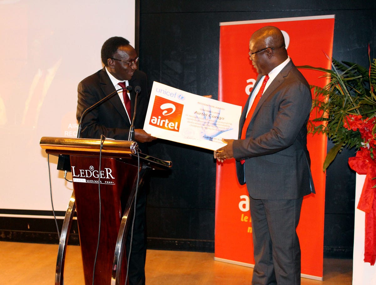 Airtel Congo, une entreprise amie des enfants | by UNICEF Congo Brazza ...