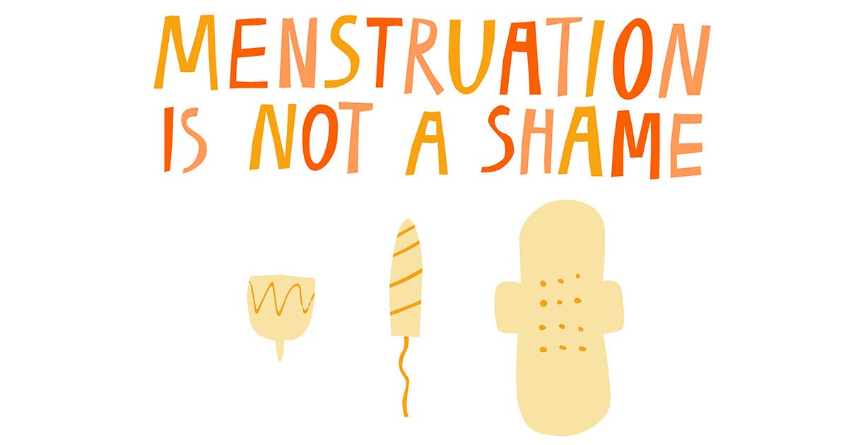 Let’s make talking about periods okay: menstruation and shame | by Amy ...