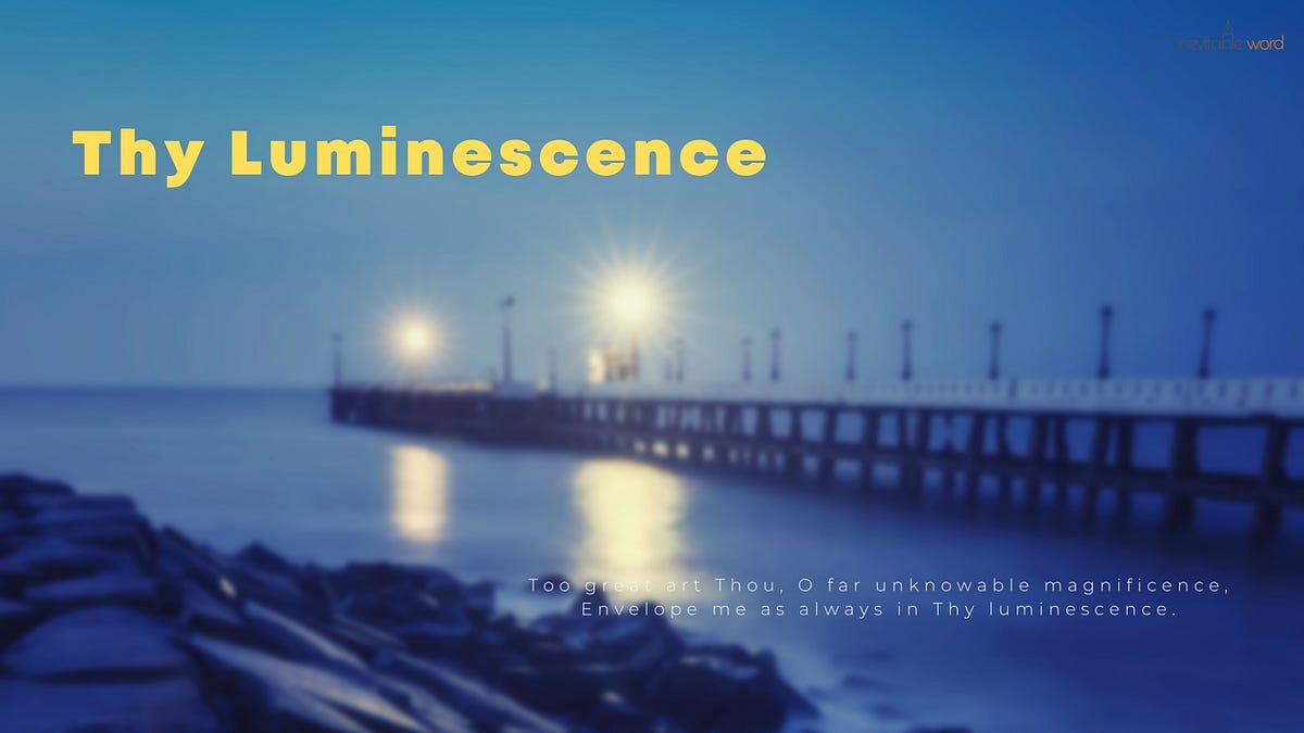 Thy Luminescence - Inevitable Word - Medium