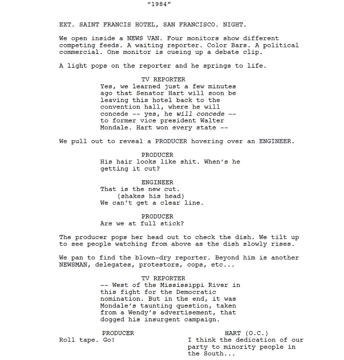 Page One: “The Front Runner” (2018) - Go Into The Story