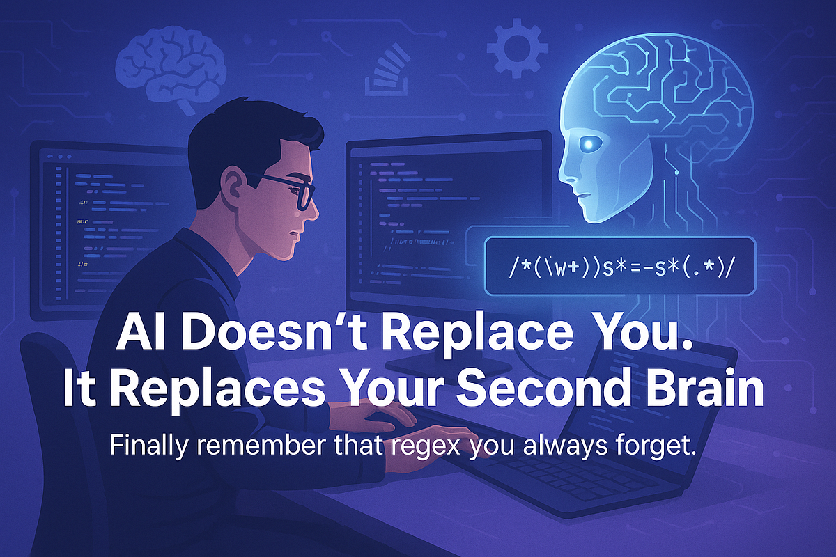 AI Doesn’t Replace You. It Replaces Your Second Brain | by Sanjeevani Bhandari | JavaScript in ...