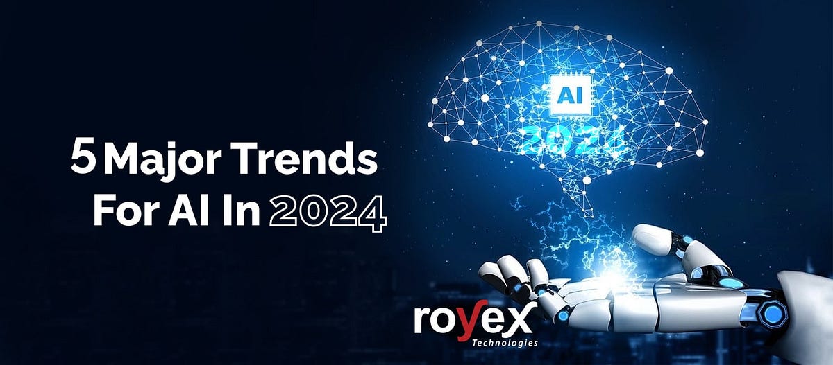 5 Major Trends For AI in 2024. In the fast-paced world of technology ...
