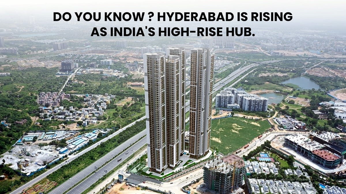 Do you know? Hyderabad is rising as India’s high-rise hub | by SASINFRA ...