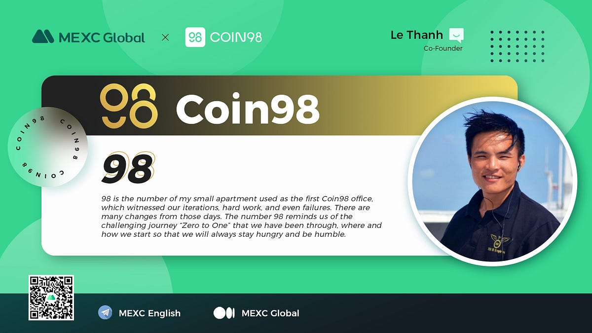 AMA Session with Le Thanh from Coin98 (C98) | by MEXC Global | MEXC Global | Medium