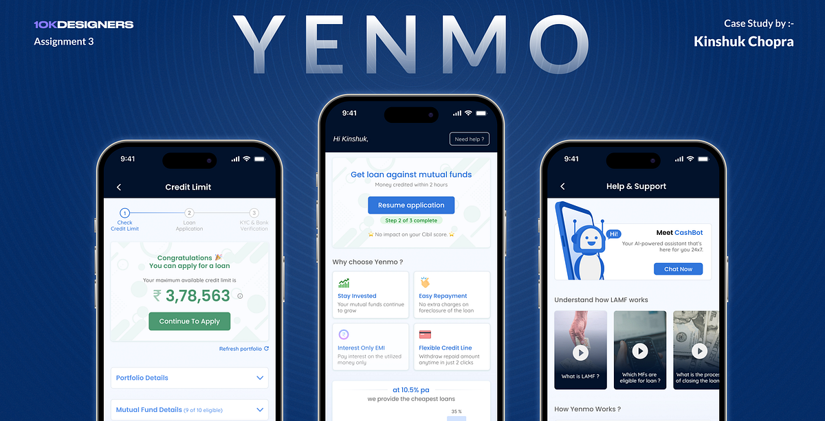 YENMO: Revamping the loan application process to enhance user ...