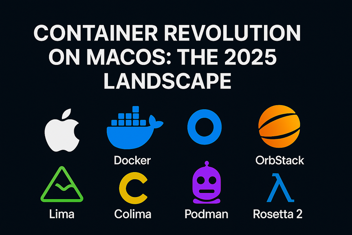 Container Revolution on macOS: The 2025 Landscape | by ThamizhElango Natarajan | Medium