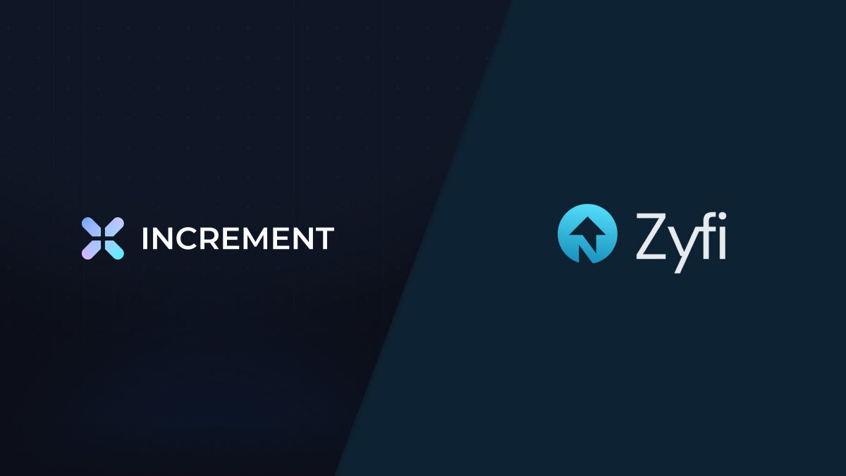 Gasless Transactions on Increment, Powered by Zyfi | by Increment ...