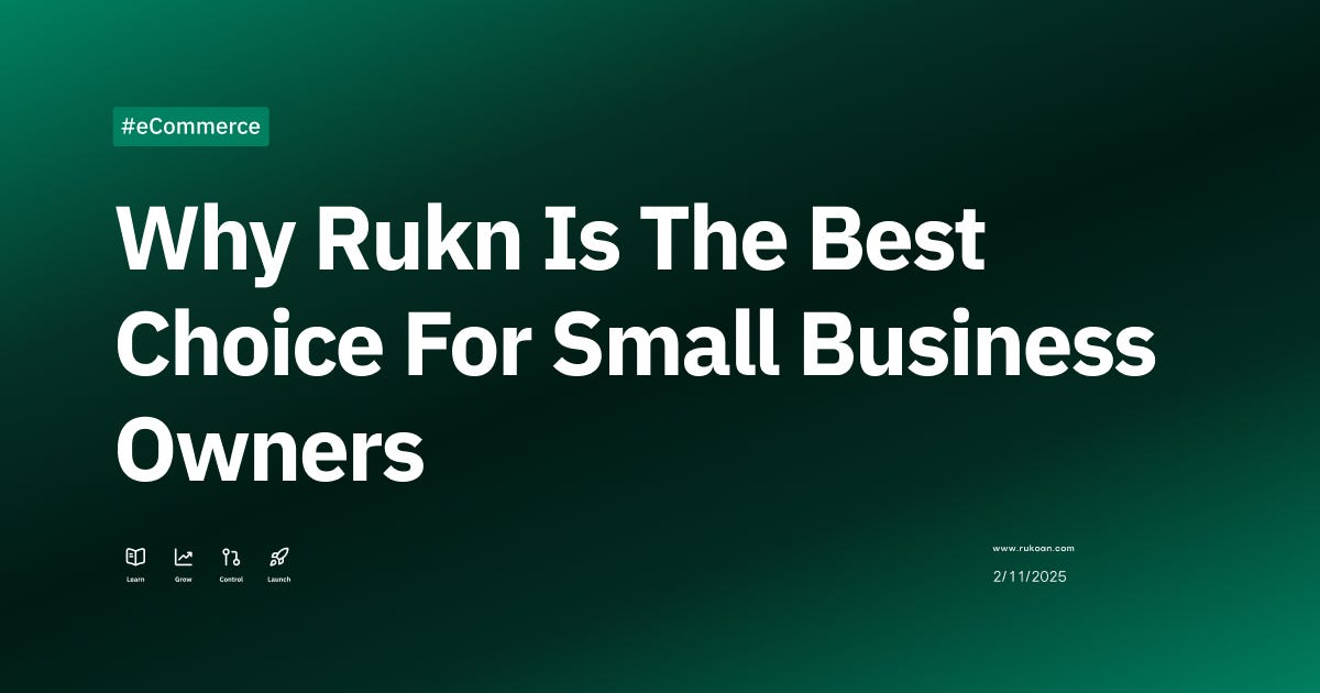 Why Rukn Is the Best Choice for Small Business Owners | by Rukn | Nov ...