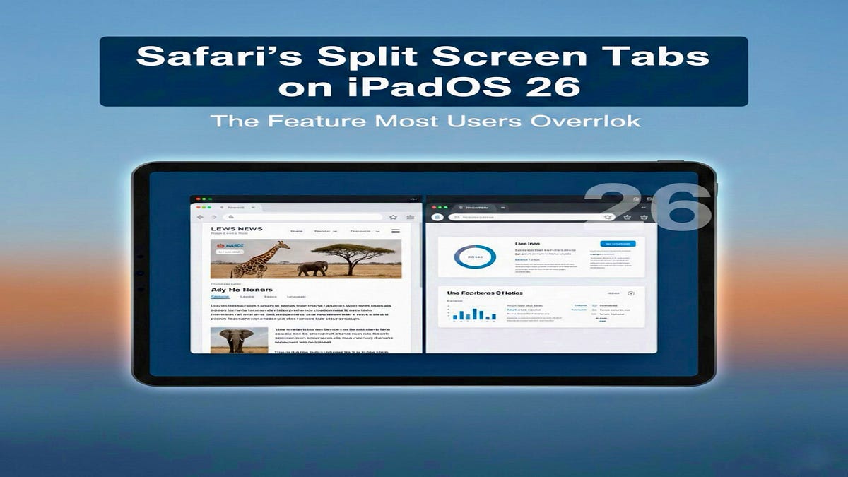 Safari’s Split Screen Tabs on iPadOS 26: The Feature Most Users ...
